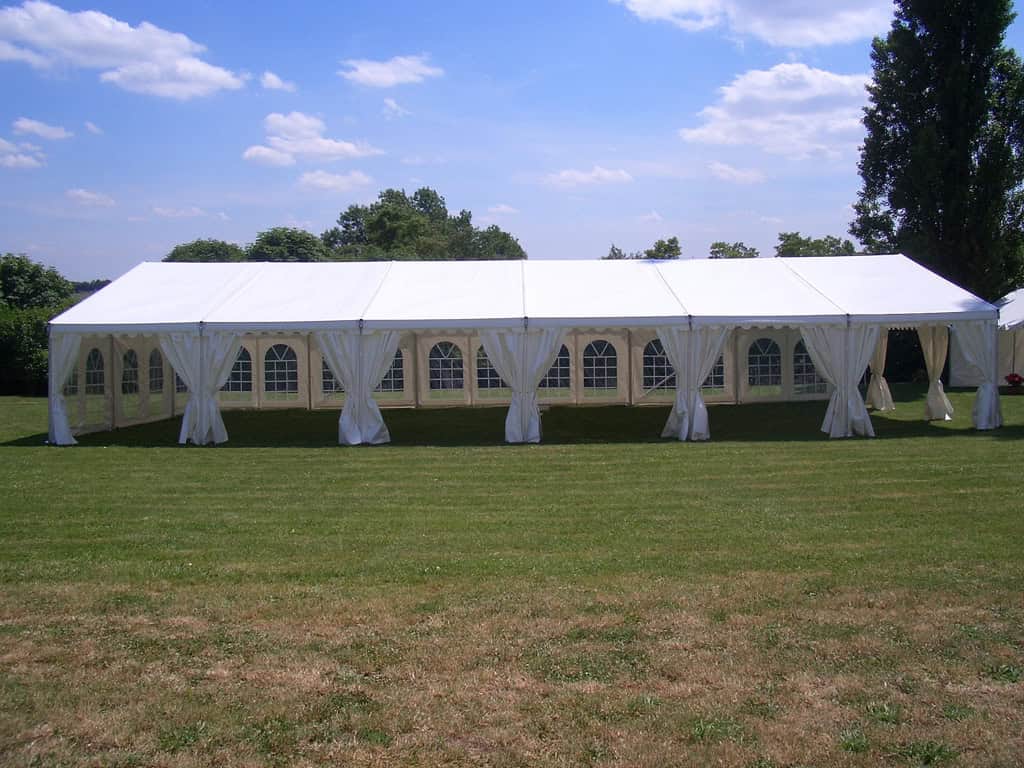Location Tente chapiteau Alu modulable par 10m - ACR Location